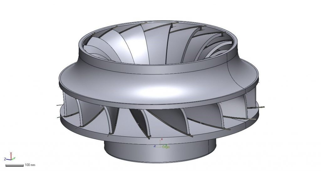 Quét 3D Thiết Kế Cập Nhật Kỹ Thuật Số Tuabin Thủy Điện - Thinksmart